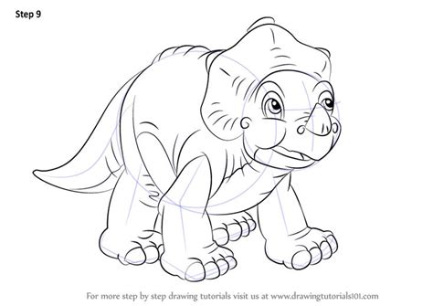 Learn How To Draw Cera From The Land Before Time The Land Before Time