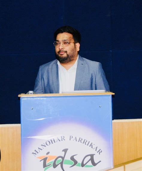 Dr Abhishek Mishra On Linkedin Wonderful To Present My Paper Mp Idsa
