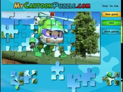 Мультик игра Робокар Поли: Робокоптер Хэлли (Robocar Poli Robocopter ...