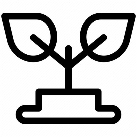 Plant Tree Growth Seedling Gardening Seed Icon Download On Iconfinder