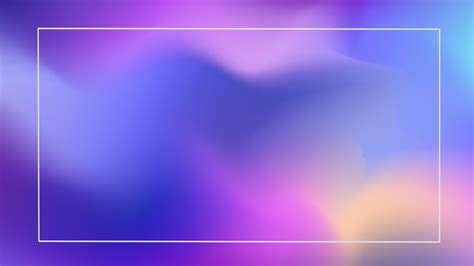 Blue And Purple Fog Color Gradient Ppt Background