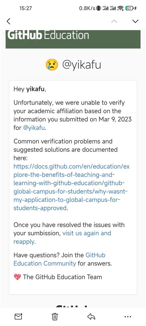 My Application Gets Instantly Rejected · Community · Discussion 49604