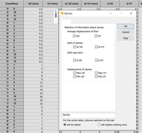 mode displacement export ux uy autodesk community
