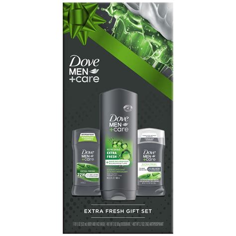 Dove Men Care Mmf7 Extra Fresh Bundle Mens Body Wash Aluminum