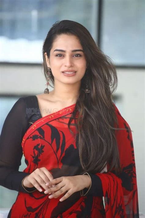 Tollywood Actress Ayesha Khan At Mukhachitram Movie Interview Photos 08