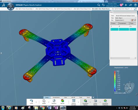Design And Optimization Of A Quadcopter Drone Frame Using Simulia Trimech Enterprise