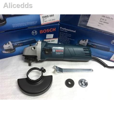 โปรโมชั่น อุปกรณ์﹍☊∈ฺbosch เครื่องเจียร หินเจียร 4 ลูกหมู Gws060 แท้