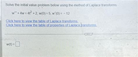 Solved 3solve The Initial Value Problem Below Using The