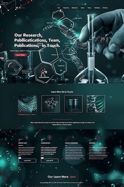 Premium Photo Hexagonal Layout With Grid Alignment Innovative Website