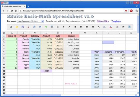Download Ssuite Basic Math Spreadsheet Majorgeeks