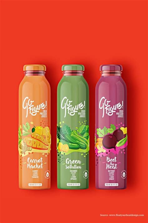 Creative Juice Packaging Design For Inspiration Designerpeople Bottle