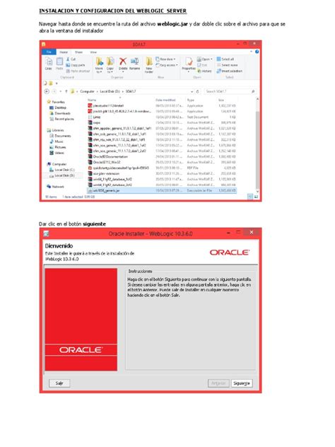Instalacion Y Configuracion De Weblogic Pdf Point And Click Java