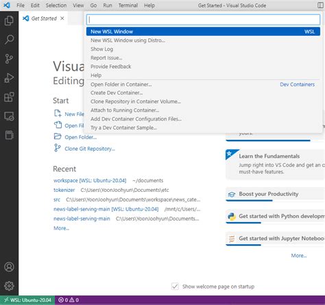 How To Open Remote Serverubuntu On Vsc