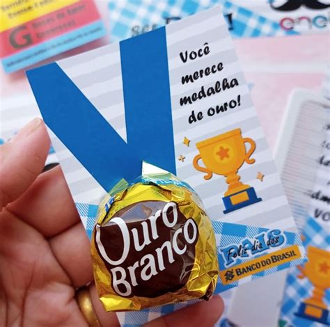 Cartão Ouro Branco Brinde Dia dos Pais Elo7 Produtos Especiais