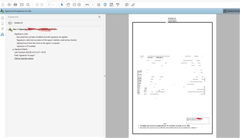 Plz Help Signature Validated But Not Get Green Tic Adobe Product