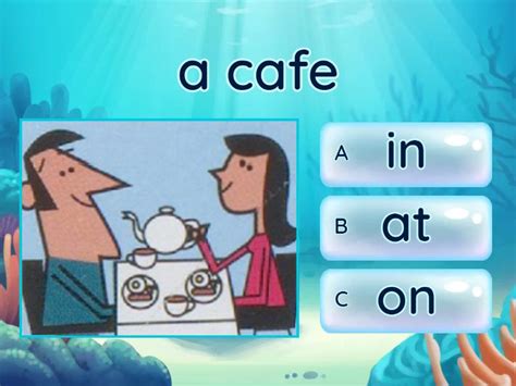 ZH Unit Prepositions Of Place Crd Sr Tr KK Quiz