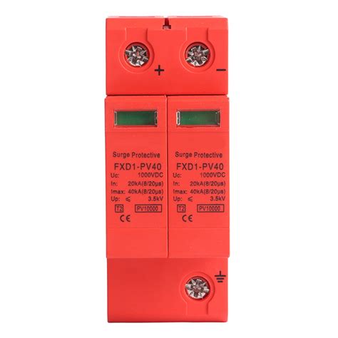 Dispositivo De Protección Contra Sobretensiones 2p Protector Contra