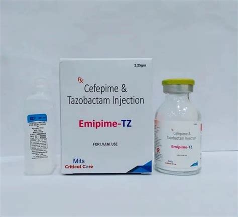 Cefepime 2000mg Tazobactum 250mg Strength 281 25 Mg At ₹ 1600 Vial In Bulandshahr