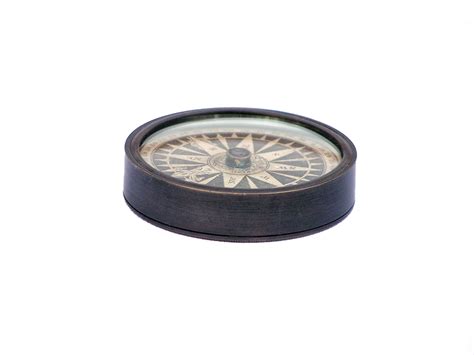 Antique Paper Weight Compass A P International