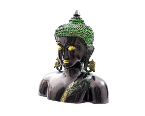 Lord Buddha Brass Statue Buddha Idol Statue For Garden Puja Home