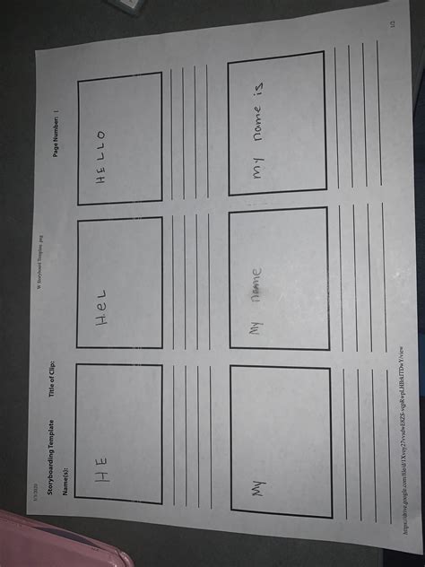 Stop Motion Story Bored Script Abigail Gutridge