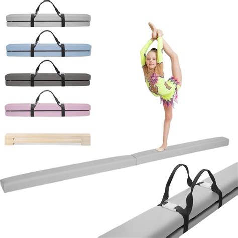 Houten Gymnastiekbalk Voor Kinderen 200 Cm Anti Slip