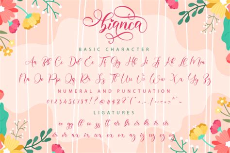 Bianca Script Font By Nissastudio · Creative Fabrica