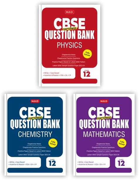 Mtg Cbse Chapterwise Question Bank Class 12 Physics Chemistry