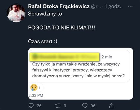 Jakub Wiech on Twitter Dwa dni deszczu i susza odwołana na prawicy