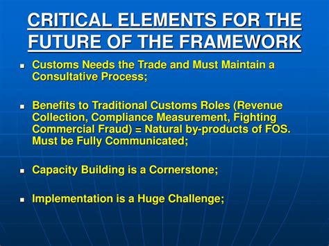 Ppt The Wco Safe Framework Of Standards Powerpoint Presentation Free