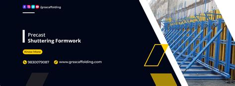 Precast Shuttering Formwork GRS Scaffolding Tips
