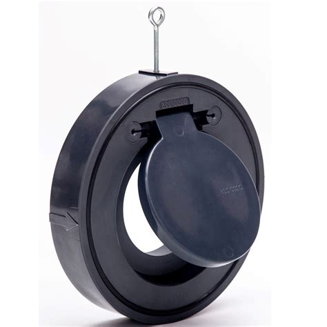 High Quality Plastic Flanged Non Return NRV Disc Valve PVC Full Bore