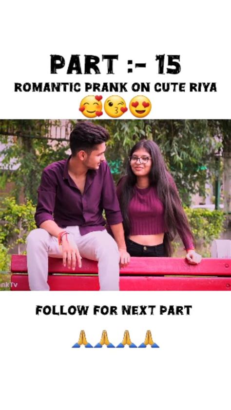 Harshit Pranktv Accident Prank On Cute Riya 🥰😘🥰 Part 7