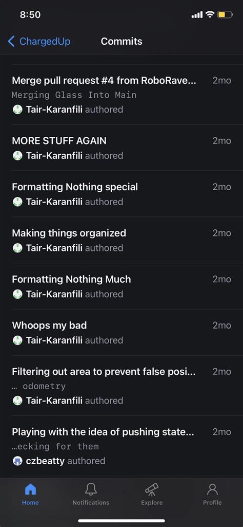Best Commit Messages R Frc