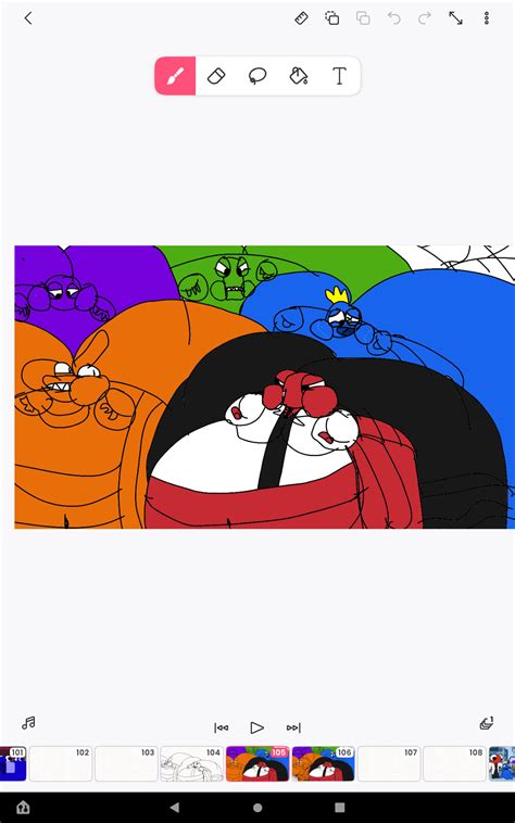 Rainbow Friends Blob Inflation 3 By Rainbowfriends37437 On Deviantart