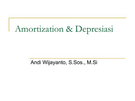 Amortization Problems