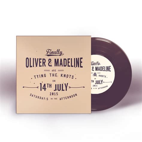 Wedding Records American Vinyl Co Custom Vinyl Records