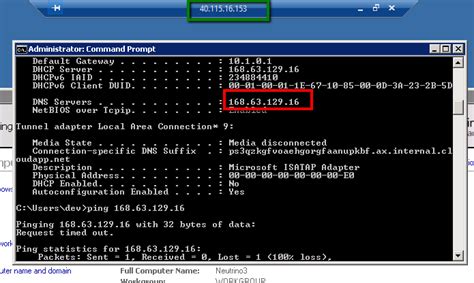 Networking Azure VM Shows Different IPs Stack Overflow
