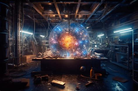 Premium Photo Scientists Explore The Elusive Nature Of Dark Matter Seeking To Uncover The