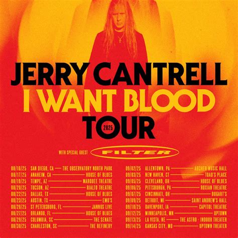 Jerry Cantrell Announces Summer 2025 Us Tour