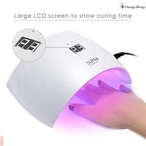 Factory Oem Odm Sun 9s Nail Lamp 36w With Induction Display 15 Uv Lamp