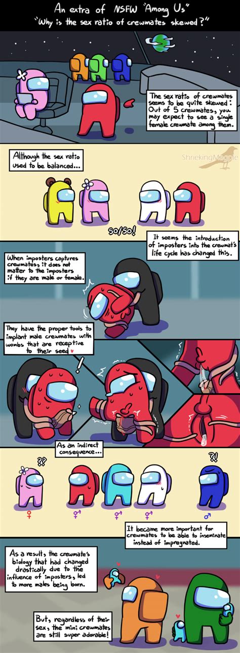 Rule 34 Among Us Black Among Us Blood Blue Among Us Body Modification Comic Crewmate