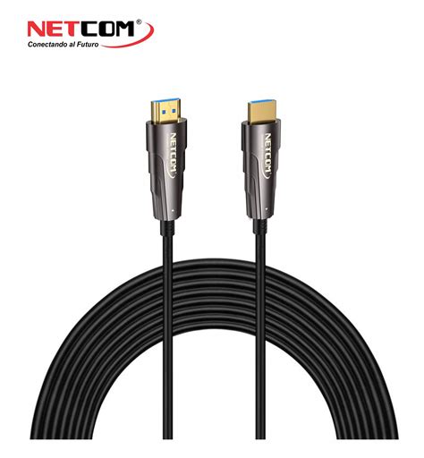 Cable Hdmi 20 De Fibra Optica De 200 Metros Ultra Hd 4k 60hz Netcom