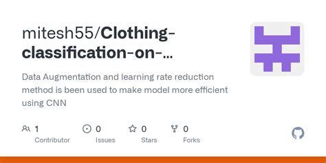 GitHub Mitesh55 Clothing Classification On Fashion MNIST Dataset Data Augmentation And