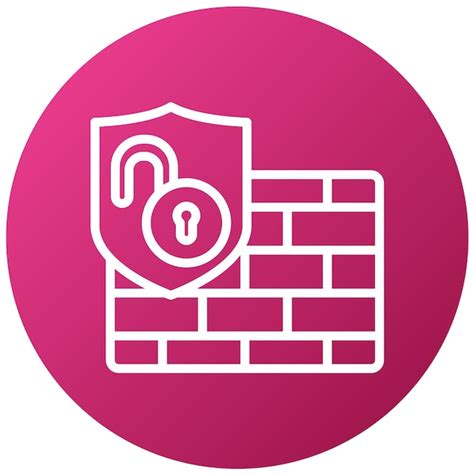 Premium Vector Vector Design Firewall Access Icon Style