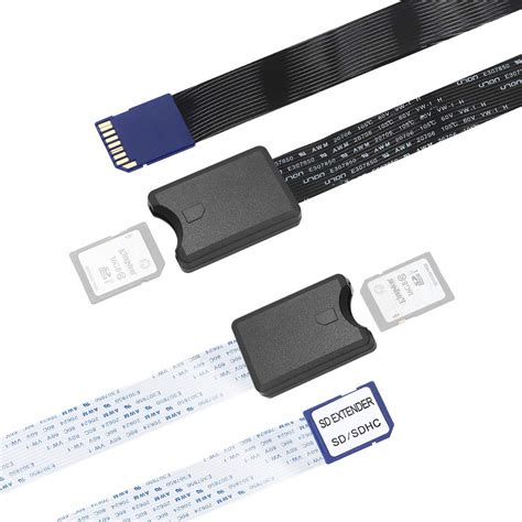 Electop Sd To Sd Card Extension Cable Sd Extender Adapter Flexible