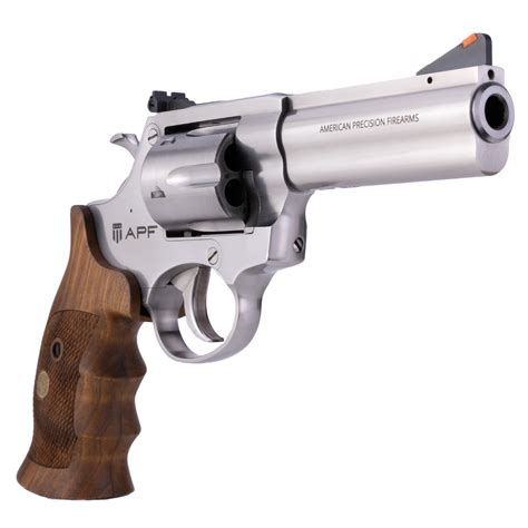Apf R1 Revolver Sa Da 4 Stainless Steel Apf Revolver R 1