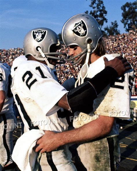 Fred Biletnikoff Cliff Branch Photo Oakland Raiders Super Bowl Xi 8x10