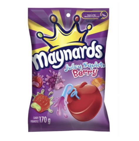 Maynards Juicy Squirts Berry 170g Curious Candy