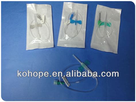 Safety Type Scalp Vein Set 18g 27g High Quality Safety Type Scalp